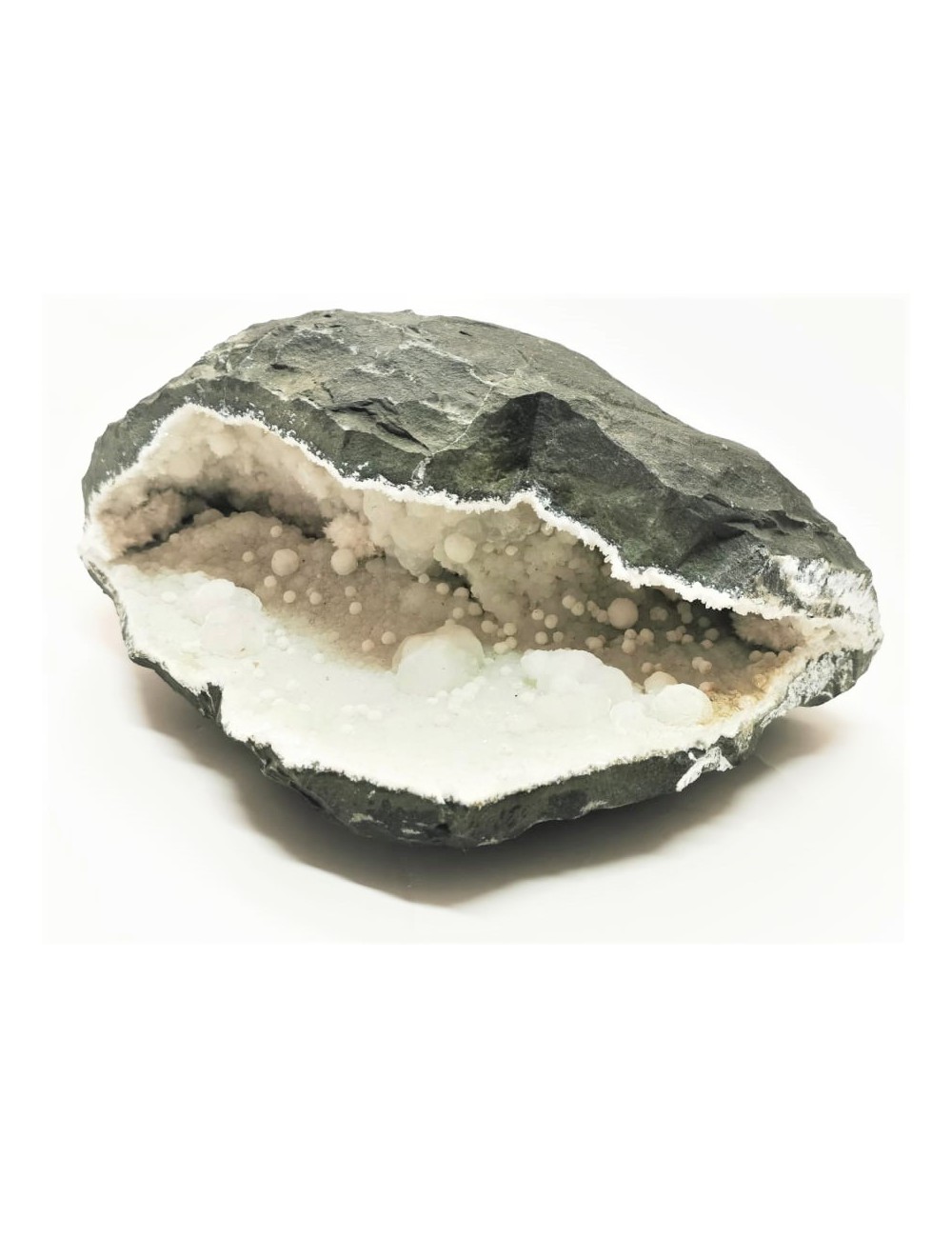 GEODE DE OKENITE E GYROLITE - MUMBAI - ÍNDIA